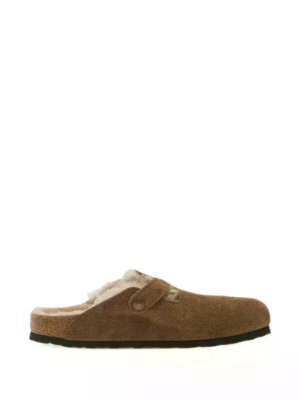 BIRKENSTOCK Boston Shearling Clogs - Brown