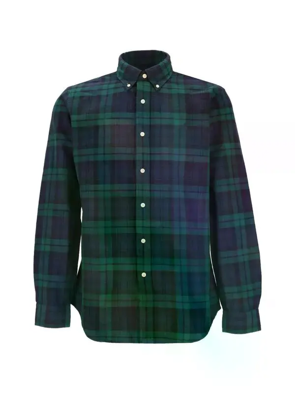 Polo Ralph Lauren Tartan-check Long-sleeve Shirt - Green