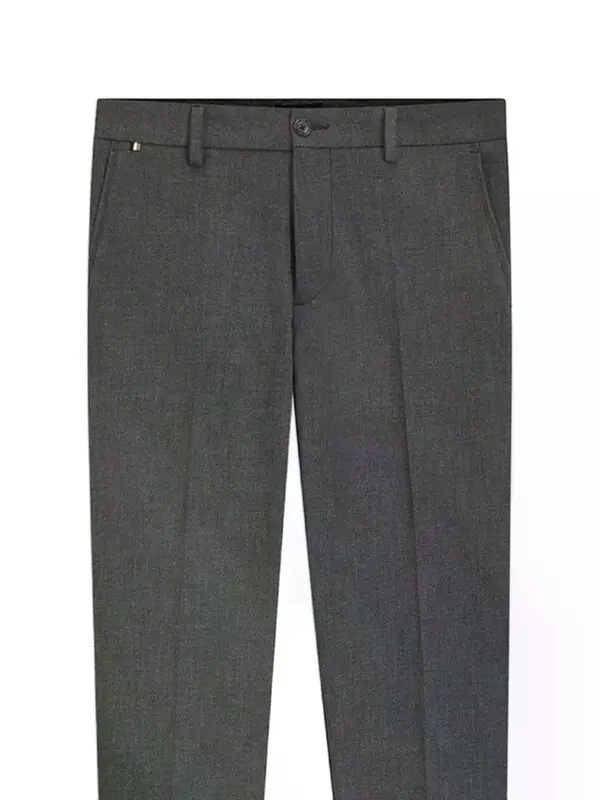 BOSS Modern-fit Trousers In Stretch Dobby