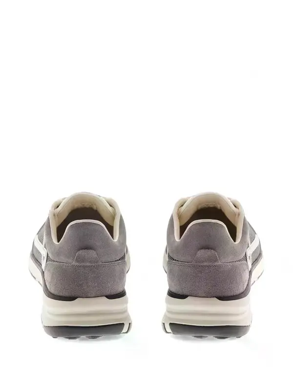 Herno Maggiore Suede-panelled Sneakers