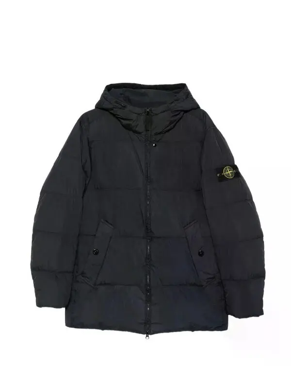 Stone Island 4100037 Crinkle Reps Ny - Blue