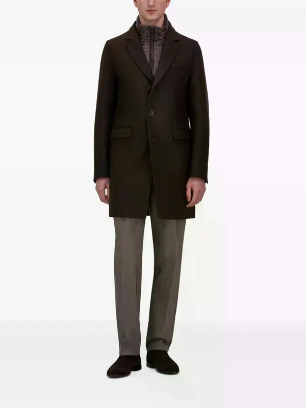 Herno Nylon Ultralight Single-breasted Coat