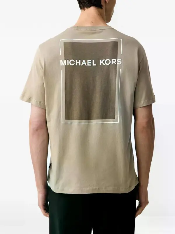 Michael Kors Cotton T-shirt With Graphic Logo