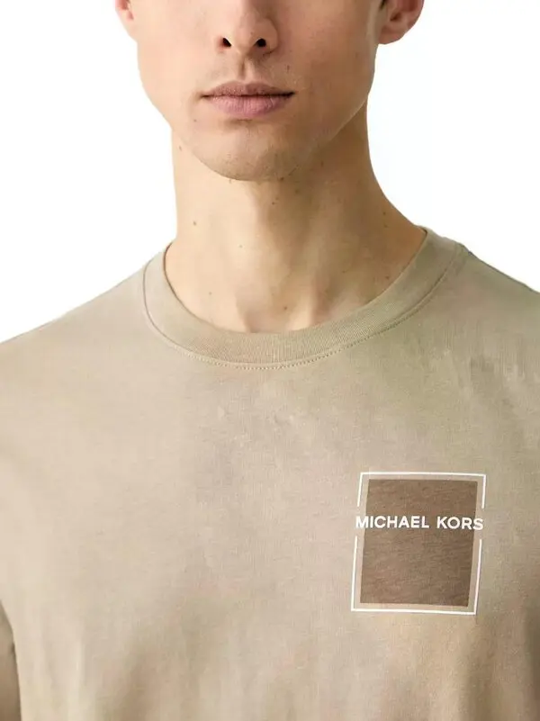Michael Kors Cotton T-shirt With Graphic Logo