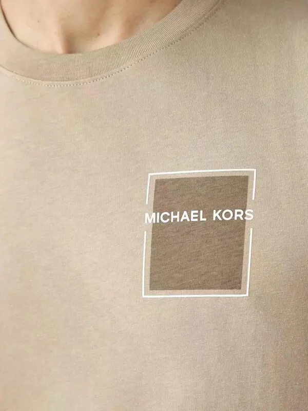 Michael Kors Cotton T-shirt With Graphic Logo