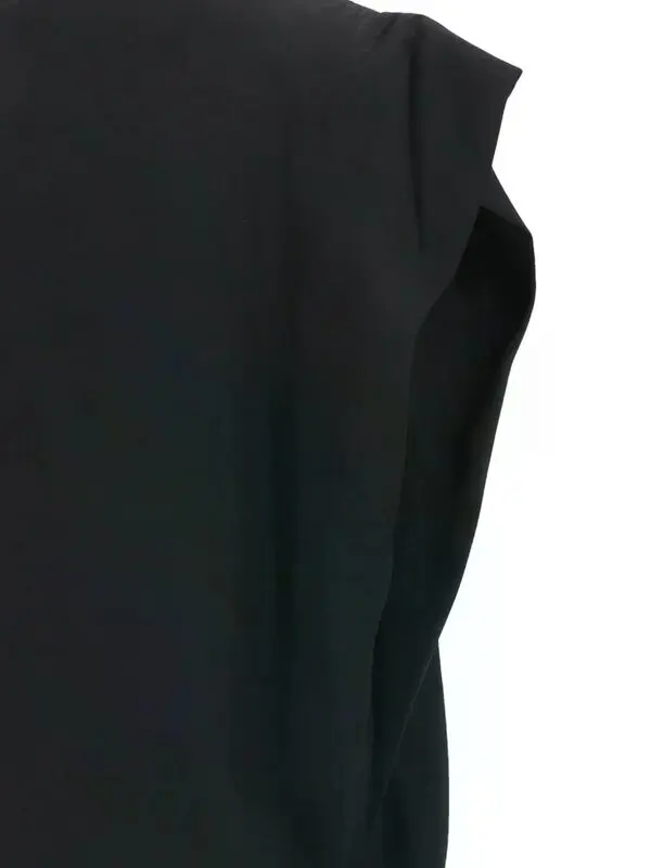 Jacquemus Drap Asymmetric Sleeveless Dress