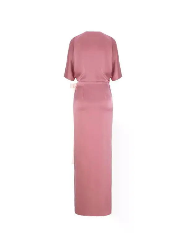 V:PM ATELIER Samantha Wrap-style Maxi Dress
