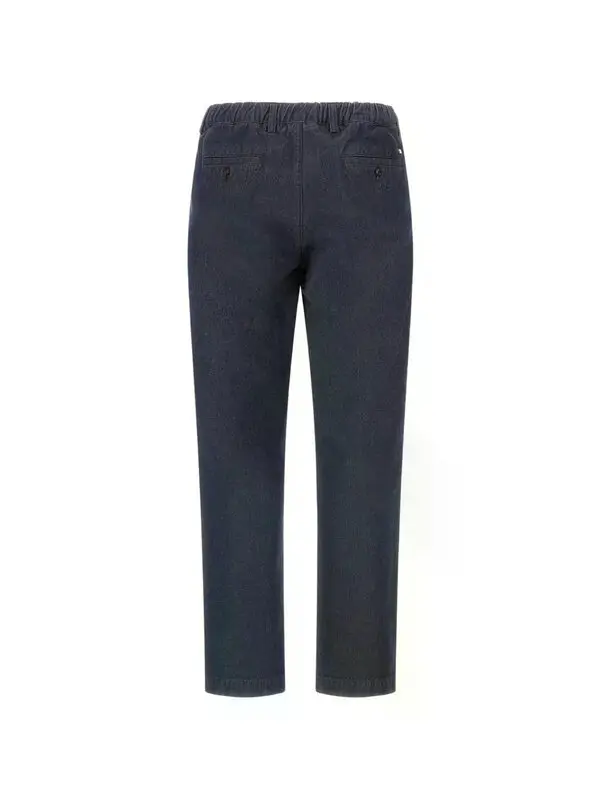 Herno Pleated Straigh-leg Jeans
