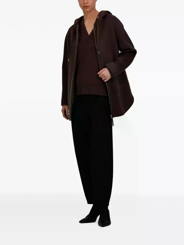 Herno Sable-effect Hooded Jacket