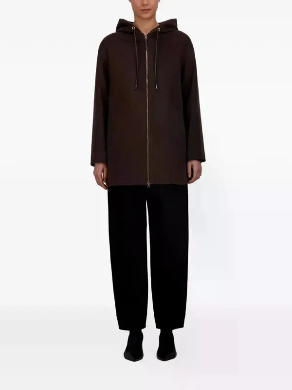 Herno Sable-effect Hooded Jacket
