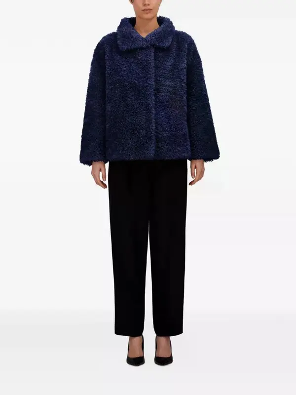 Herno Curly-effect Faux-fur Jacket