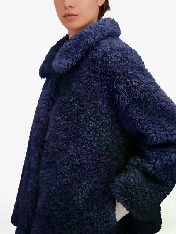 Herno Curly-effect Faux-fur Jacket