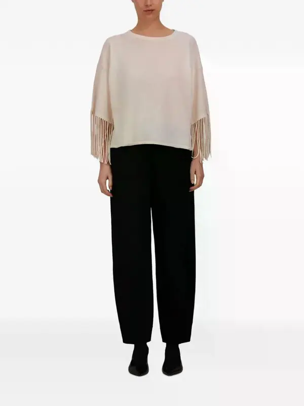 Herno Fringe-trim Sweater
