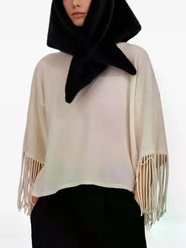 Herno Fringe-trim Sweater