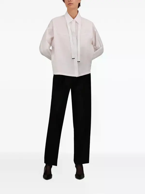 Herno Fluid Twill Trousers
