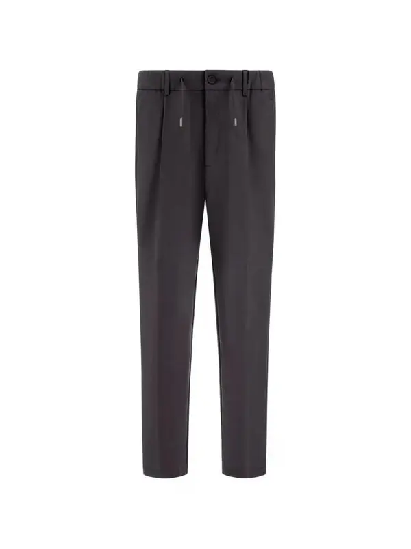 Herno Drawstring Pleated Trousers