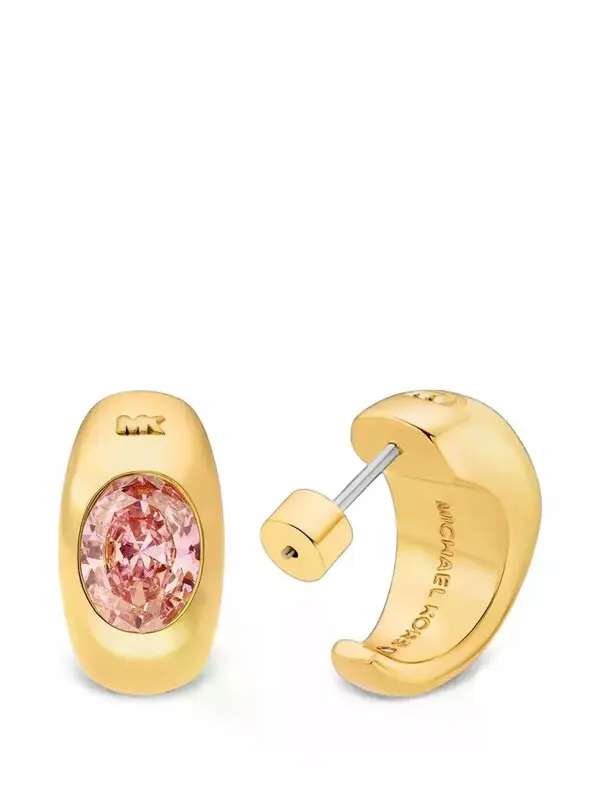 Michael Kors Cubic Zirconia Hoop Earrings
