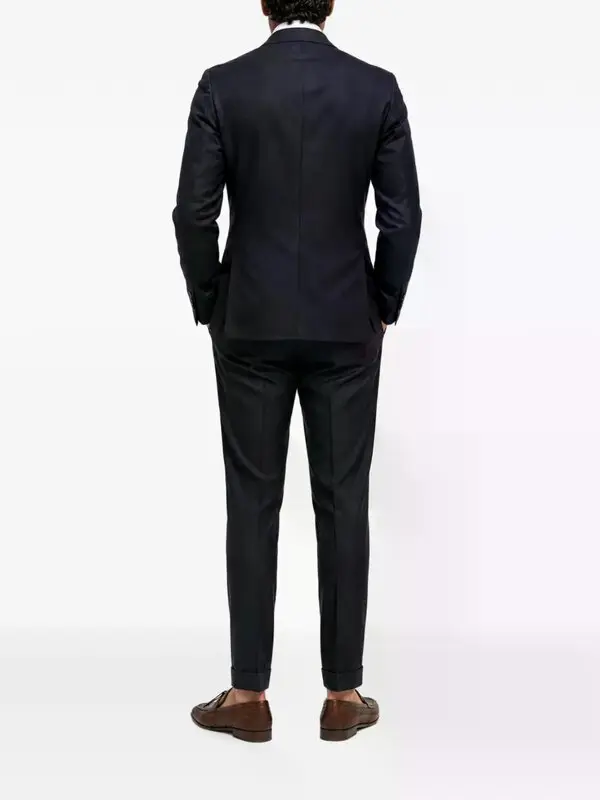 FRANZESE COLLECTION Wool Double-breasted Suit