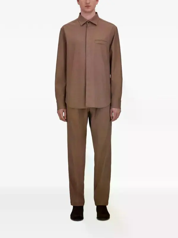 Herno Pleated Tailored Trousers