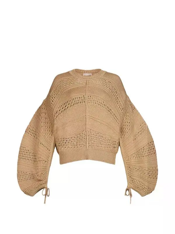 Liu Jo Crochet Jumper - Neutrals