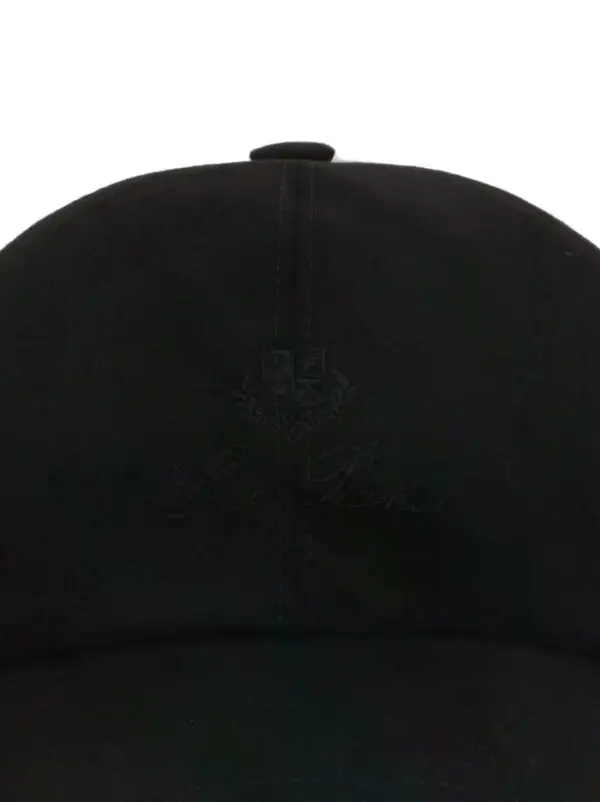 Loro Piana Logo-embroidered Cashmere Baseball Cap