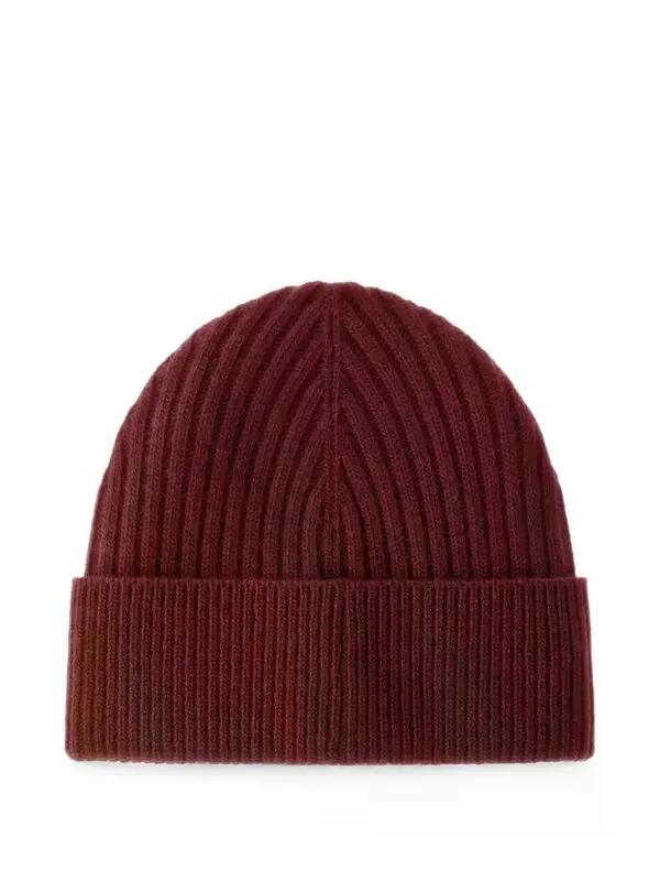 Herno Ribbed-knit Beanie Hat