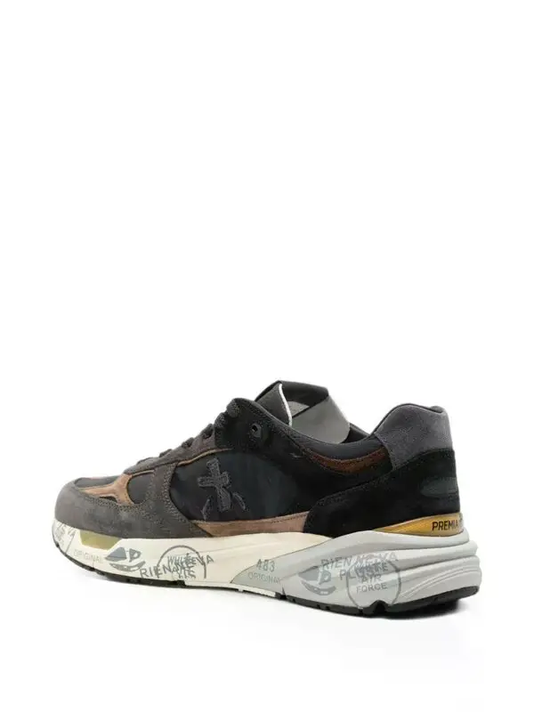 Premiata Mase Panelled Leather Sneakers