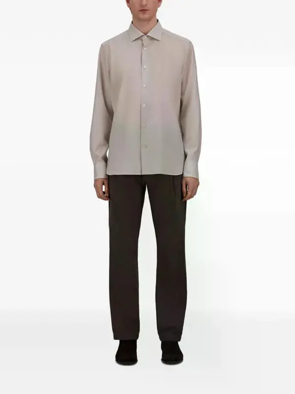 Herno Iconico Logo-plaque Shirt