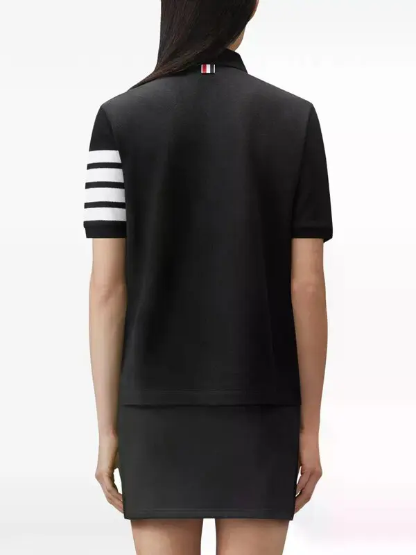 Thom Browne Pique 4-bar Polo