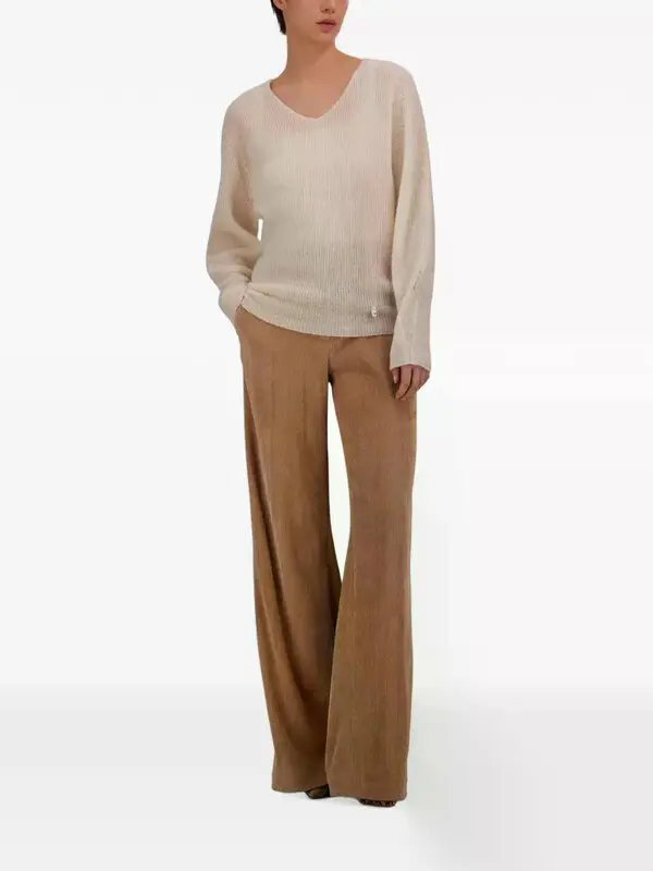 Herno Stocking-stitch V-neck Sweater