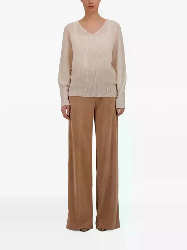 Herno Stocking-stitch V-neck Sweater