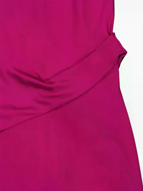 Stella McCartney Draped Viscose Satin Gown