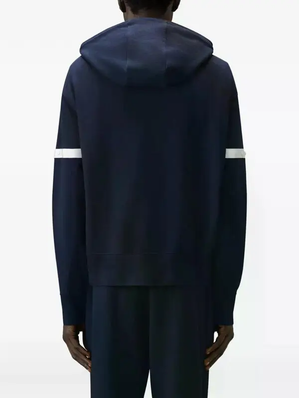 Thom Browne Loopback Jersey Armband Oversized Hoodie