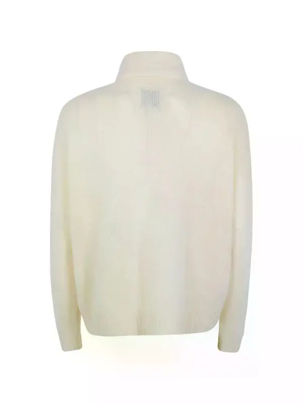 KUJTEN Roll-neck Cashmere Sweater - Neutrals