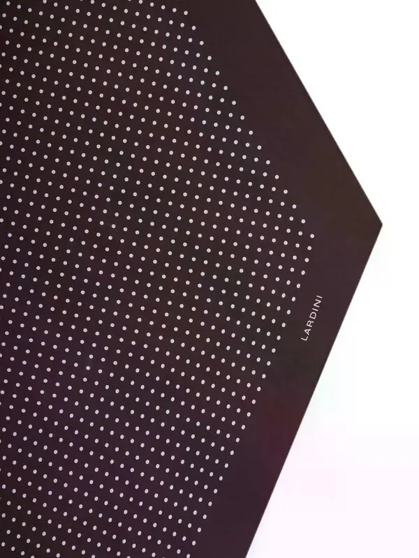 LARDINI Polka-dot Diamond-shaped Scarf