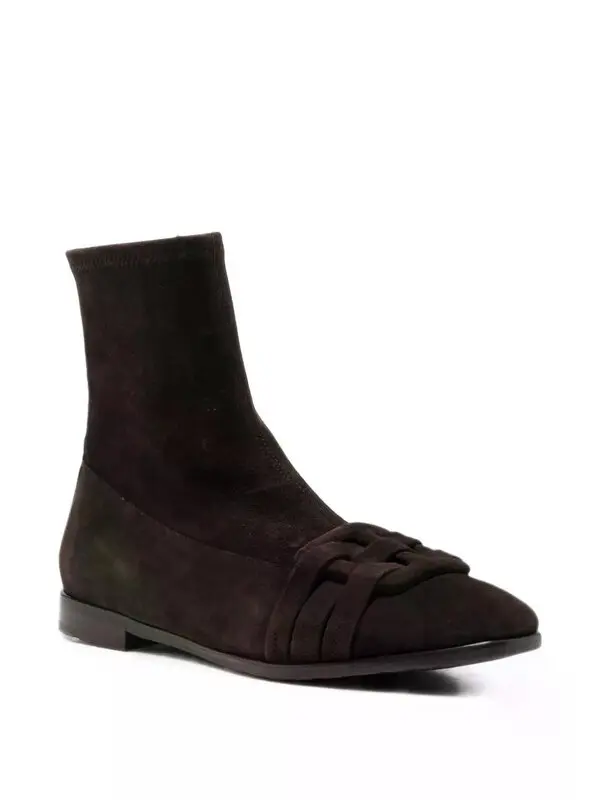 TRUMAN´S Woven-detail Ankle Boots