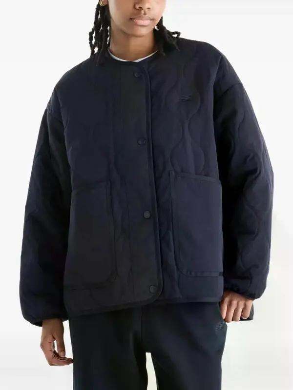 NEW BALANCE Quilted Bomber Jacket