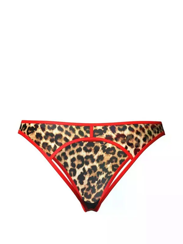 SCANDALE Sauvage Leopard-print Briefs