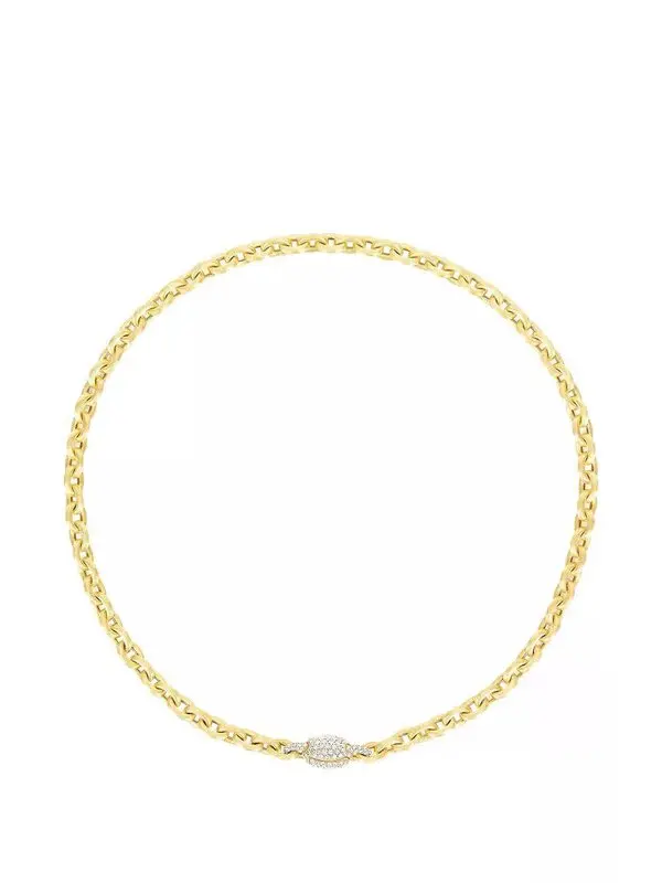 NANIS Libera Aura Diamond Necklace In 18k Yellow - Gold