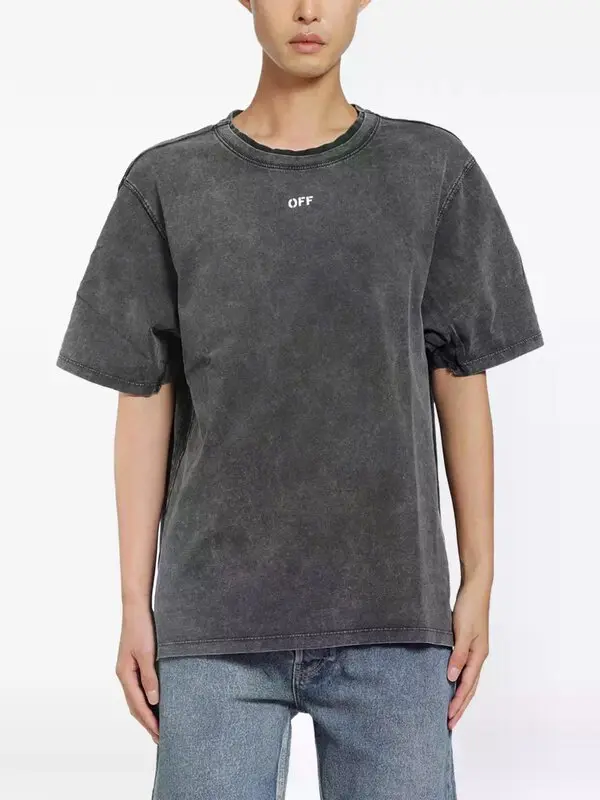 Off-White Off-stamp Overlap T-shirt - Grey