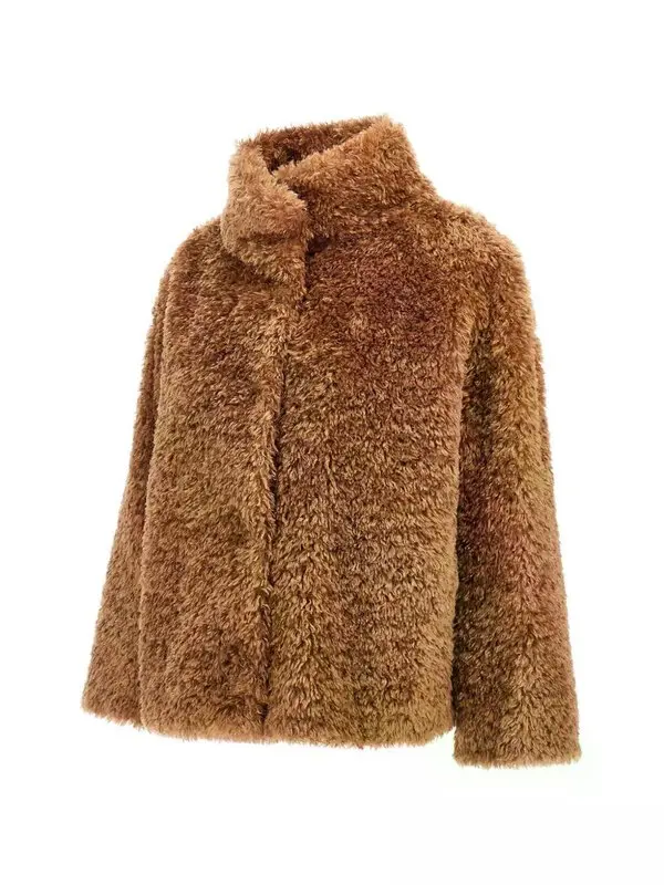 Herno Curly-effect Faux-fur Jacket