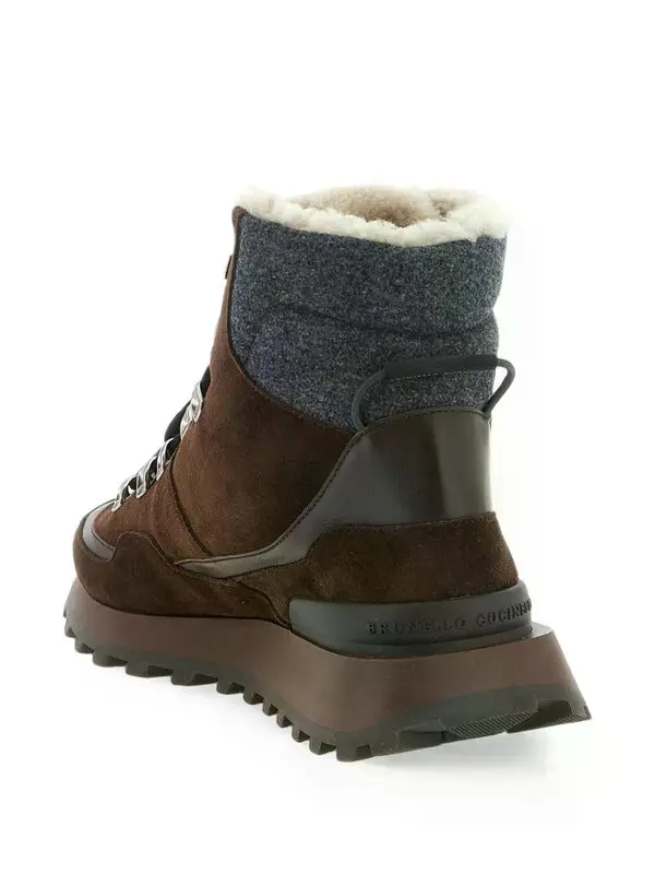 Brunello Cucinelli Lace-up Ankle Boots