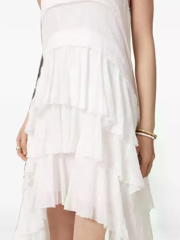 ALLSAINTS Cavarly Ruffled High-low Dress