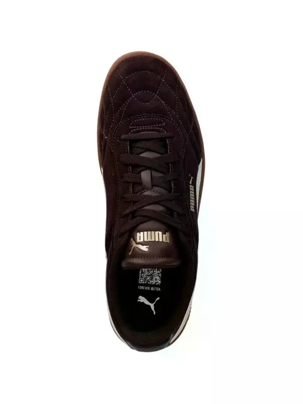 PUMA Quilted Suede Lace-up Sneakers