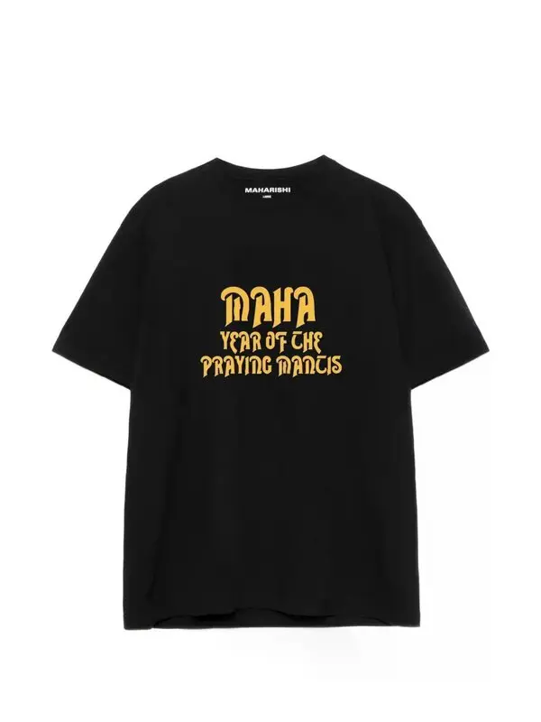 MAHARISHI Graphic-print T-shirt - Black