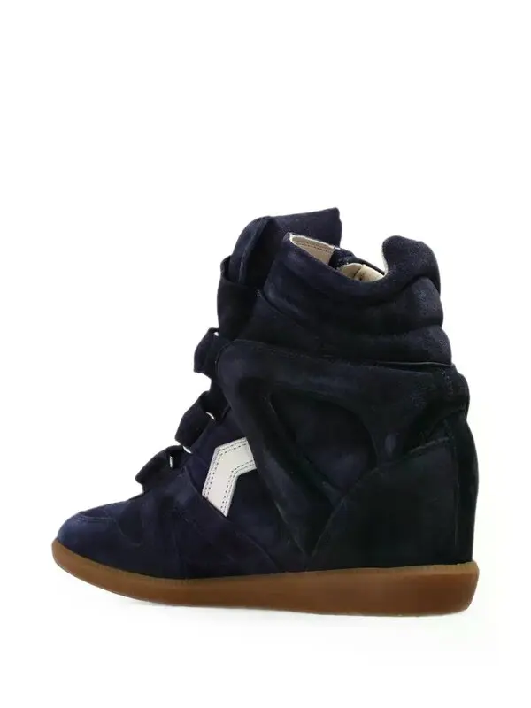 Isabel Marant Étoile Bekett Suede Wedge Sneakers
