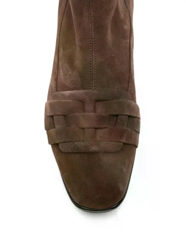 TRUMAN´S Interwoven-detail Suede Ankle Boots