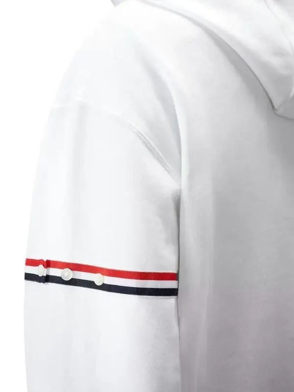 Thom Browne Loopback Jersey Armband Hoodie
