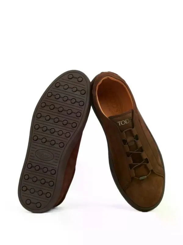 TOD'S Sneakers In Nubuck - Brown
