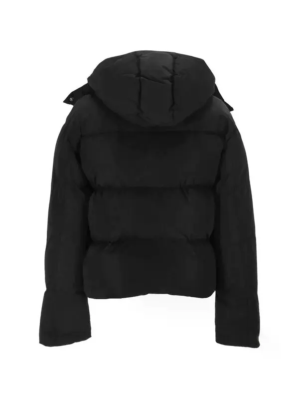 Off-White Quilted Hooded Jacket